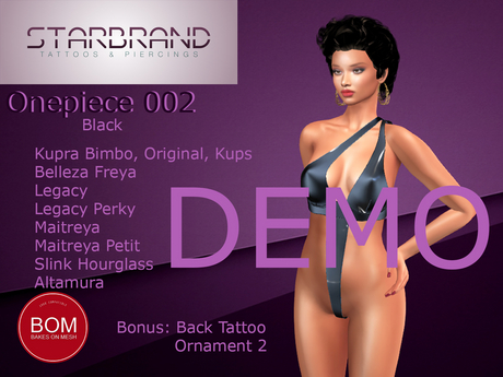 Second Life Marketplace - STARBRAND Onepiece 002 DEMO
